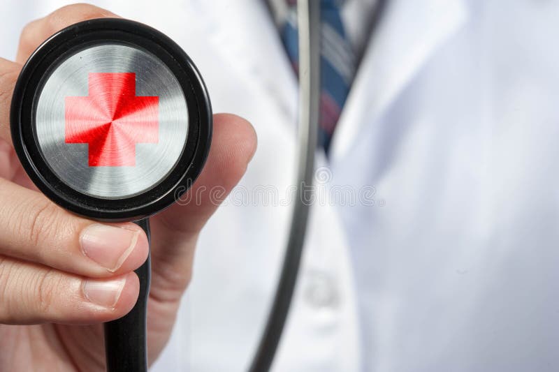 Doctor Use Stethoscope, Medical Concept Editorial Stock Photo - Image ...