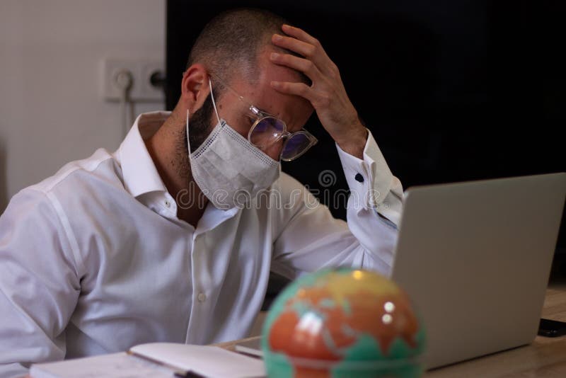 Doctor Using Computer in His Office. Medical Concept Stock Image ...