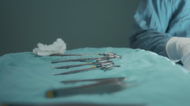 A Doctor Using Surgical Tools during the Operation Stock Video - Video ...