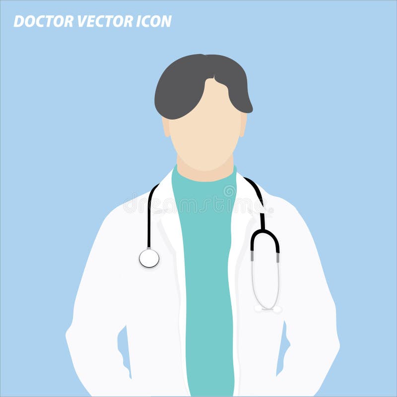 Doctor Vector Icon for Use in Design Work Stock Vector - Illustration ...