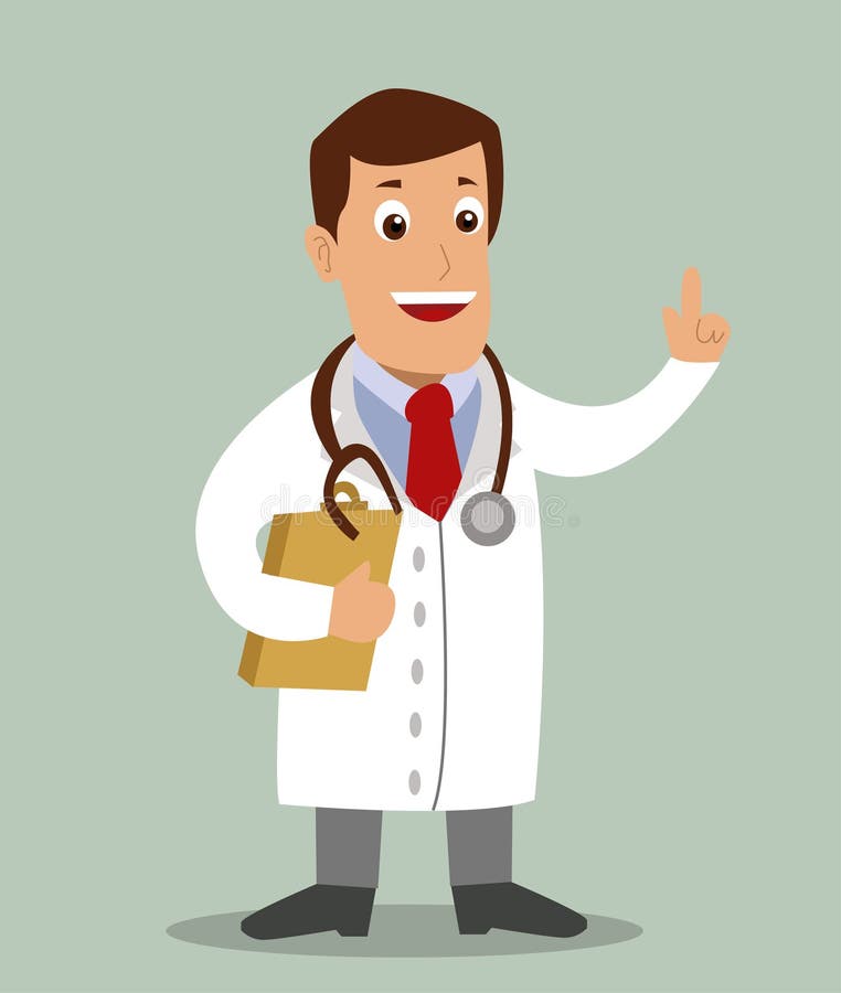 Doctor Vector Illustration Stock Vector - Image: 53599819