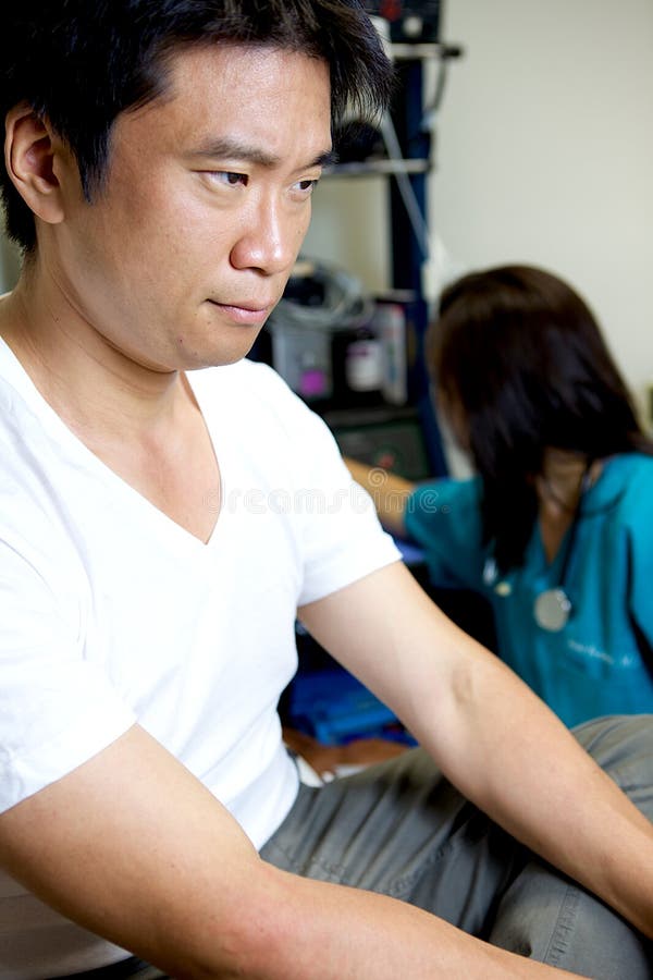 Doctor Visit at Hospital stock image. Image of charity - 10754677