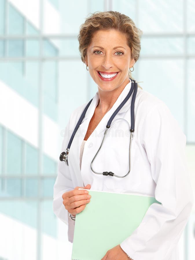 Doctor woman stock photo. Image of medicine, clinic, exam - 15882150