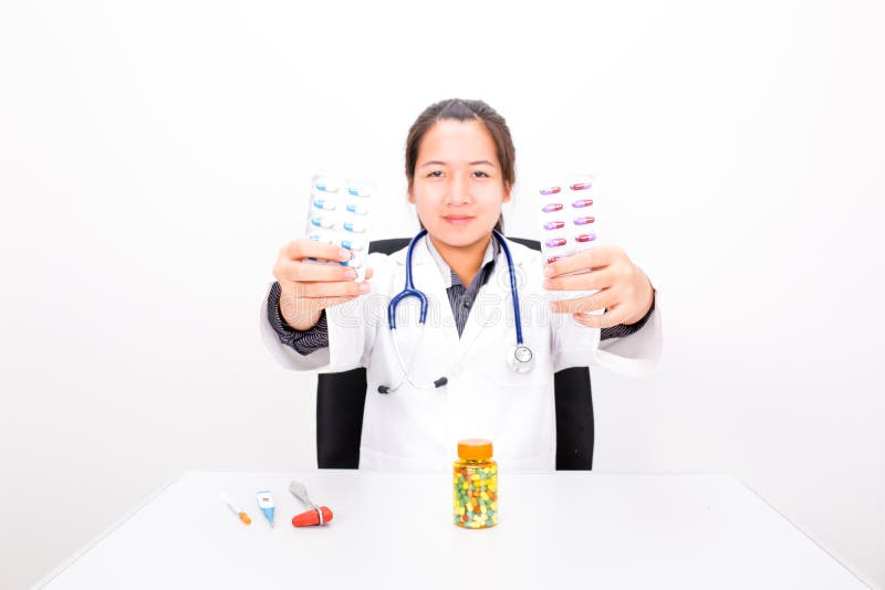 Doctor Woman with Medical Tool Stock Photo - Image of gynaecologist ...