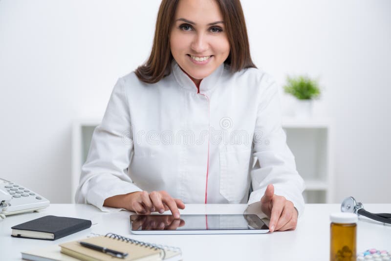 Doctor at work stock photo. Image of assistance, phone - 69585456