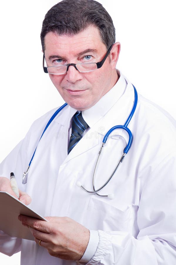 Doctor at work stock photo. Image of instrument, friendly - 17974302