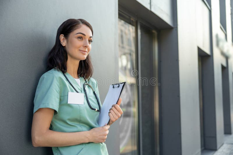 Young Pretty Female Doctor Patient Case Hands Stock Photos - Free ...