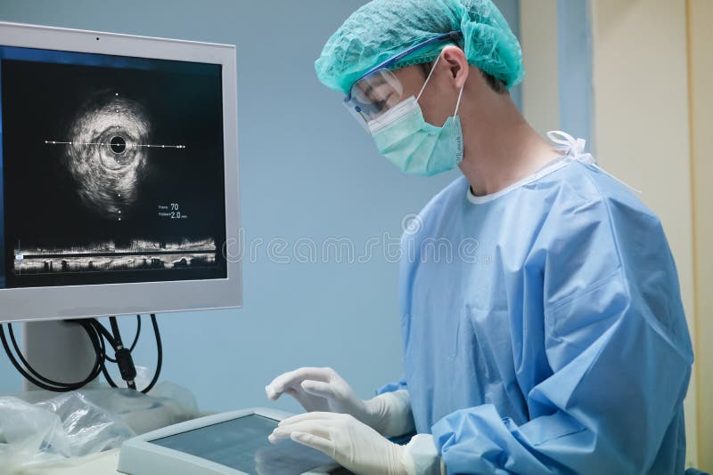 Intravascular Ultrasound Imaging Ivus Equipment And Medical In