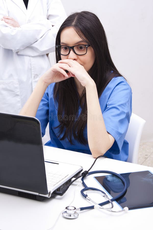 Doctor working stock image. Image of patient, adult, caucasian - 69106651