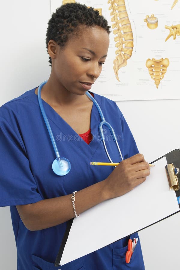 Doctor Writing Prescription Stock Image - Image of notes, pencil: 29663825