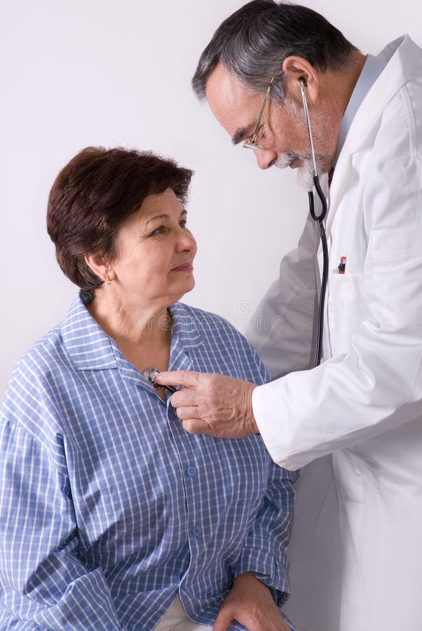 Doctor y paciente imagen de archivo. Imagen de carrera - 4421793