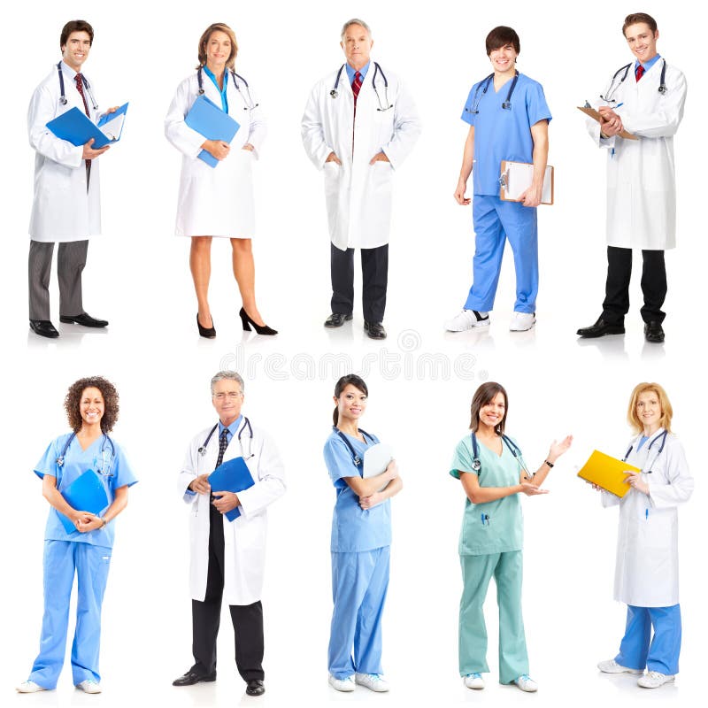 Doctors stock photo. Image of occupation, medical, isolate - 14568164