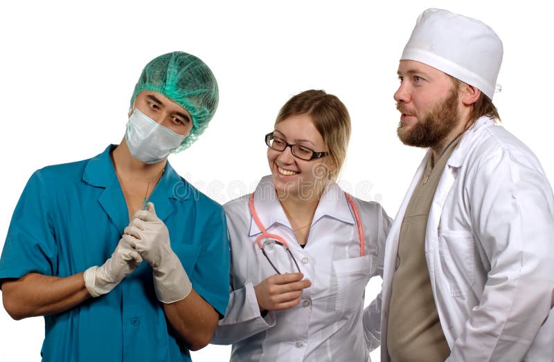 Teacher With Medical Students Stock Photo - Image of female, caucasian ...