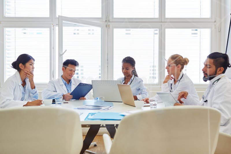 Doctors in Computer Training Stock Photo - Image of health, healthcare ...