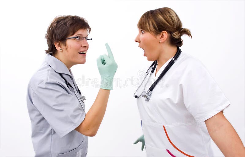 Doctors face to face stock photo. Image of undue, decent - 12295066