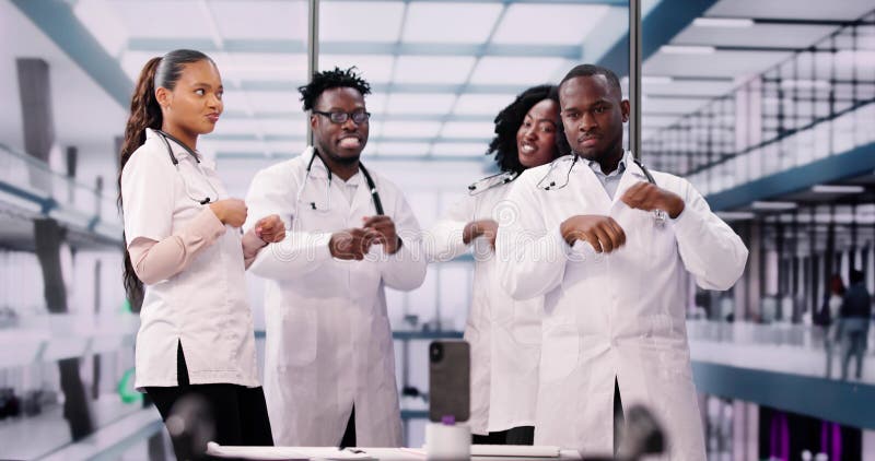 Doctors Group Party and Dance Stock Photo - Image of leader, doctors ...