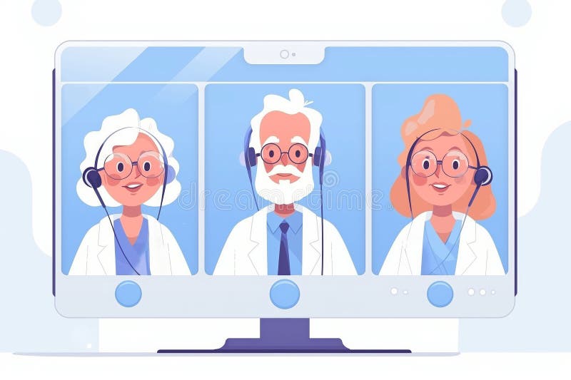 Medical Discussion. Doctors Communication Each Other about Disease or ...