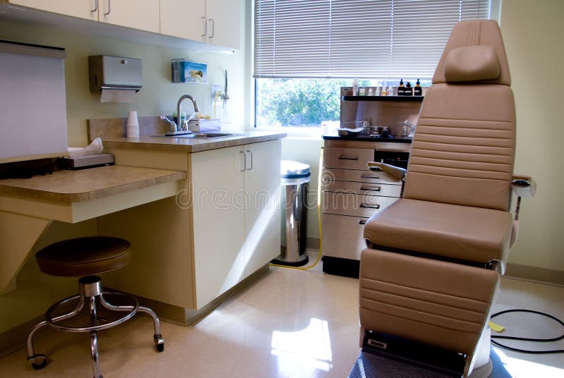 Doctor or Hospital Examination Medical Office Room Stock Image - Image ...