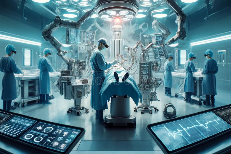 Doctors Perform Surgery in a Futuristic Lab and with the Help of Future ...