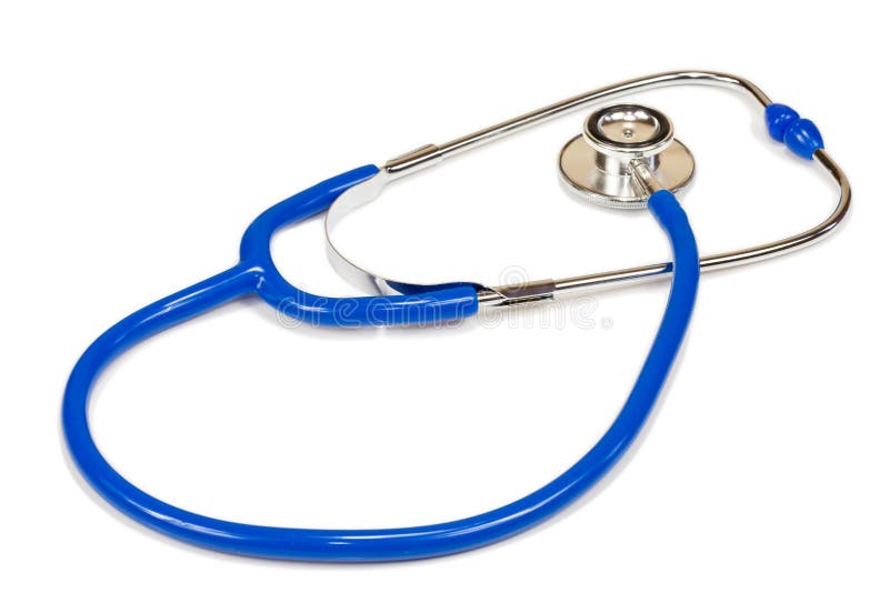 Blue stethoscope stock photo. Image of hospital, stethoscope - 18761444