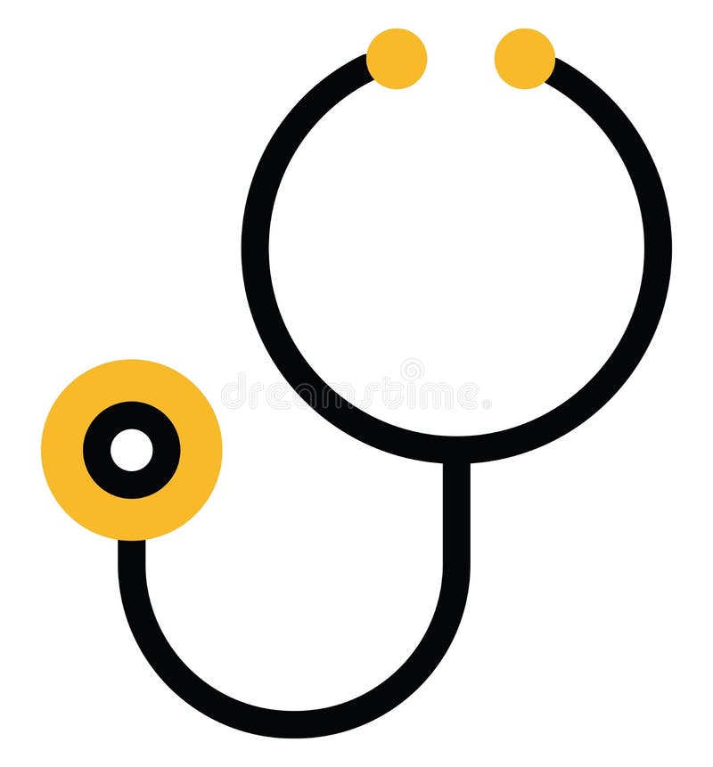 Doctors Stethoscope stock vector. Illustration of analyzing - 53855940