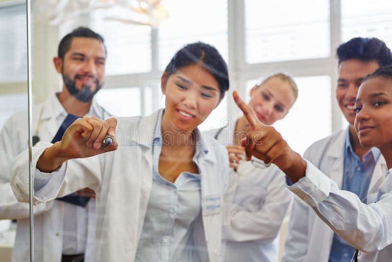Doctors in Training in Workshop Stock Photo - Image of hospital, group ...