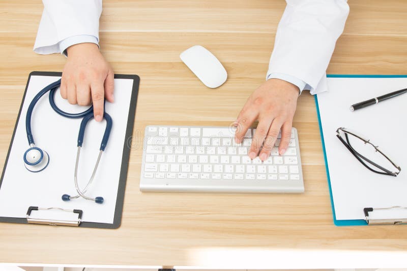 Doctors at work stock image. Image of doctors, office - 65493501