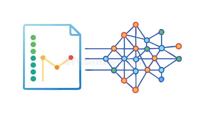 Document Analysis AI, Text Processing, Natural Language Processing, Vector Design Generative AI ...