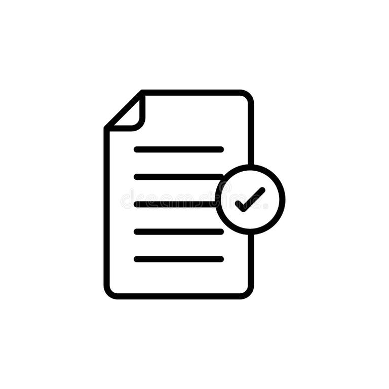 Document Approval Icon Stock Illustrations – 13,394 Document Approval Icon Stock Illustrations ...