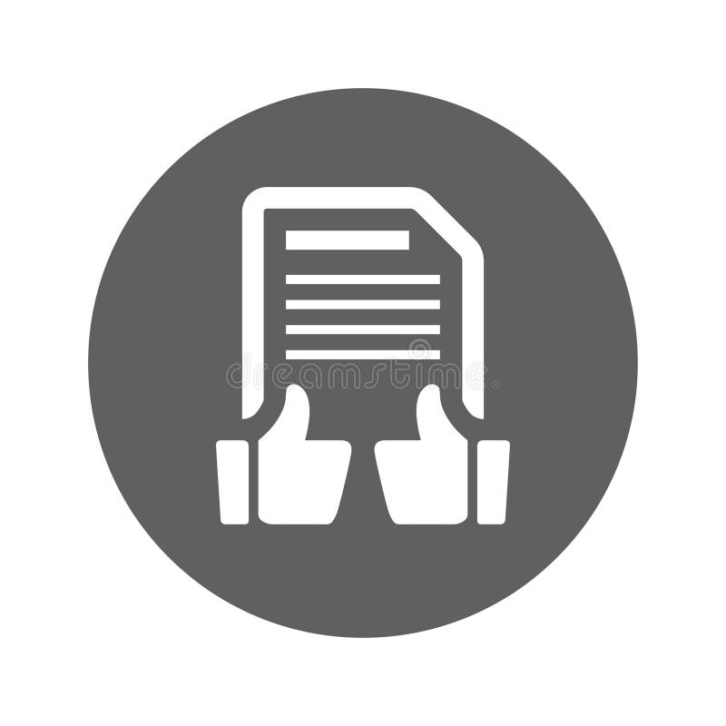 Document with Approval Check Mark Icon, Quality Sign. Task Done Sign ...