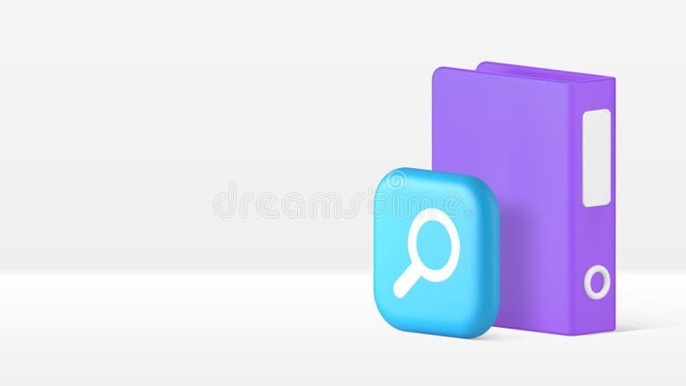 Document Archive Research File Folder Examining Analysis Banner Copy ...