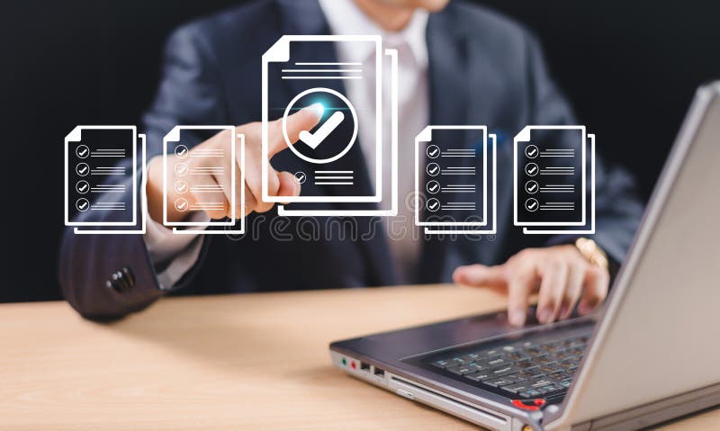 Document audit inspection stock photo. Image of concept - 316606536