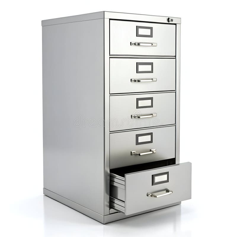 Document Cabinet 3D Icon, stock illustration. Illustration of business ...