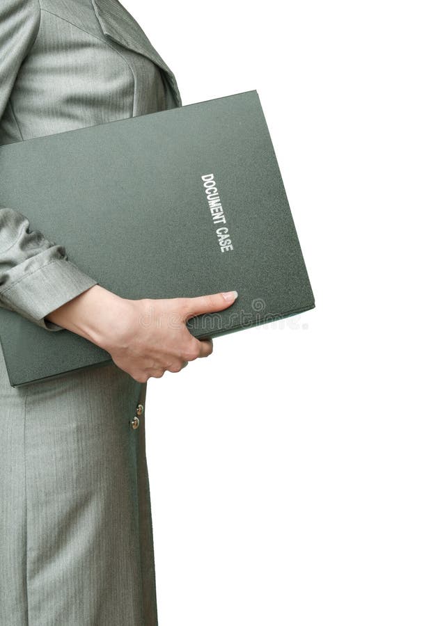 Document case stock image. Image of manager, arranging - 13614683