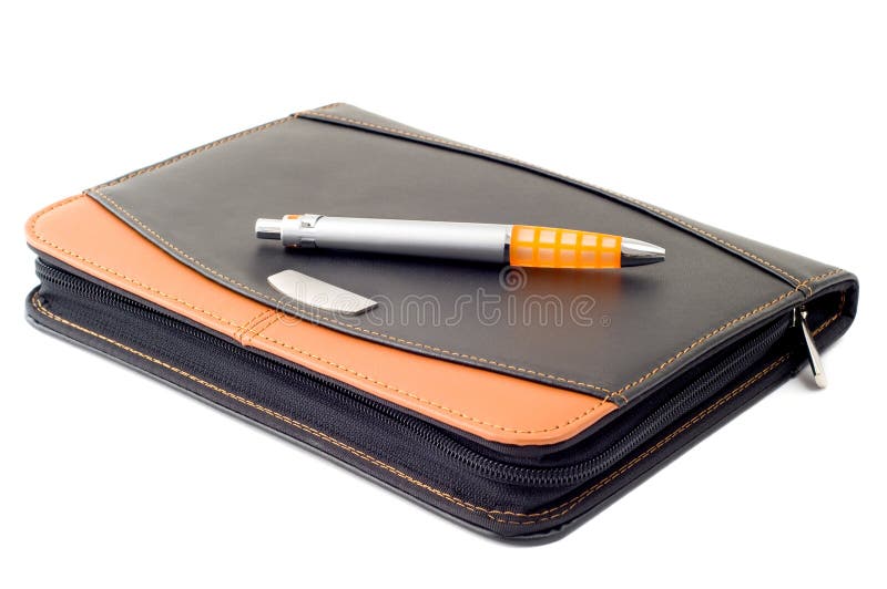 Document case stock photo. Image of binder, business, leather - 8037748