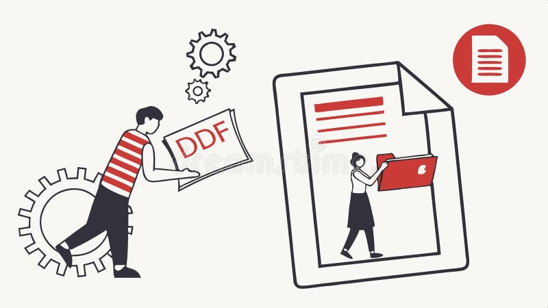 Document with Chart and Arrow Up, Business Report Icon Vector Design ...