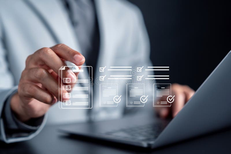 Document Checklist, Task Management, Approval Process, and Checkmark ...