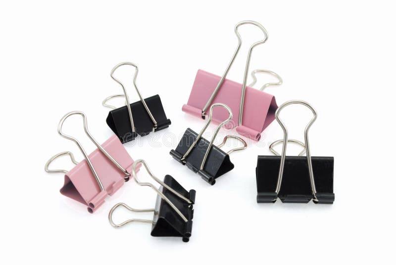 Document clip stock photo. Image of fastener, binder, colorful - 6531670