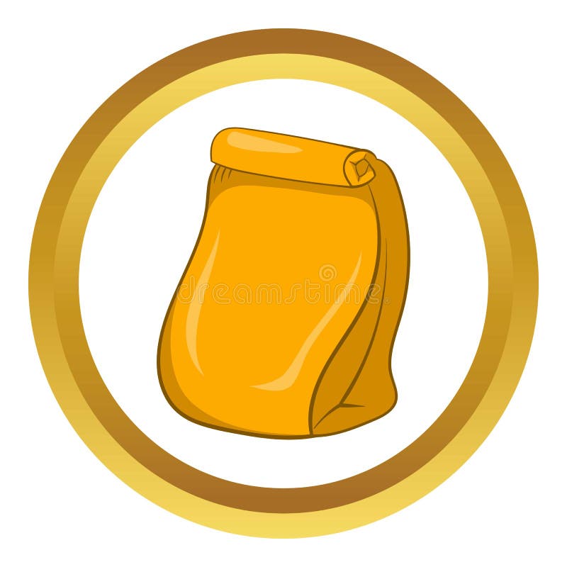 Document Die Vectorpictogram Inpakken Vector Illustratie - Illustration ...