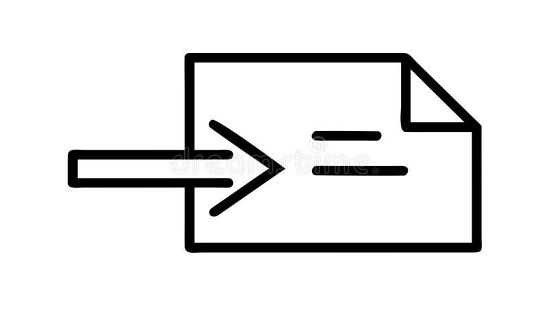 Document Export Icon for Sending & Sharing Files, Vector Design Generative AI Stock Vector ...