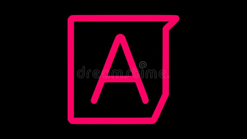 Document File Animation – Clean UI Symbol Stock Video - Video of ...