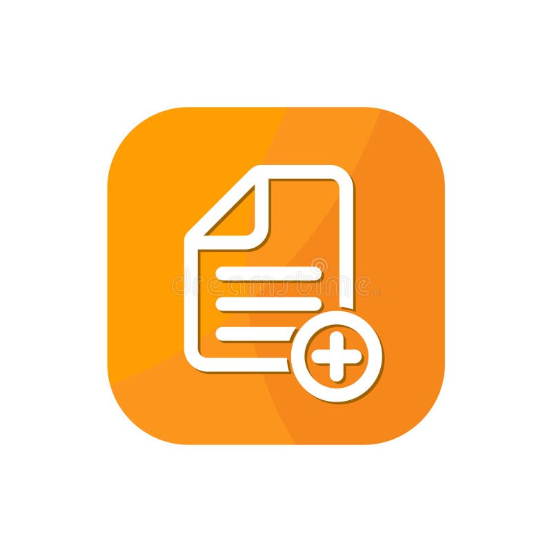 Document file App Icon stock vector. Illustration of internet - 94848628