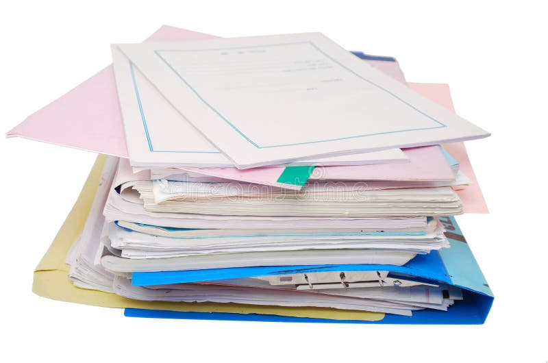 The document files stock photo. Image of note, understanding - 12443908