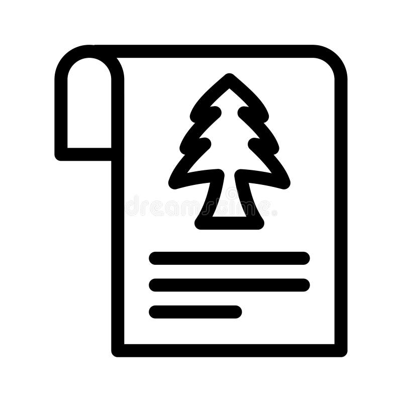 Document Flags Thin Line Vector Icon Stock Vector - Illustration of ...