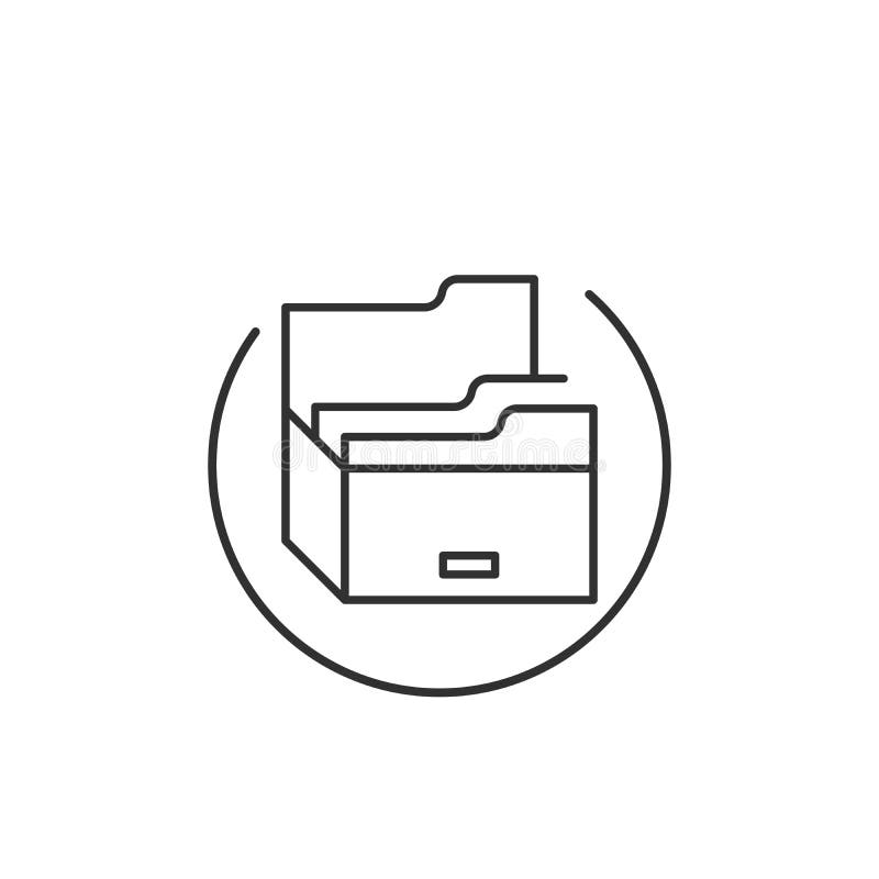 Document Flat Vector Icon. Archive Data File Symbol Logo Illustration ...