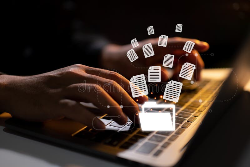 Document Flow in the Company, Paperless Tech. E-document Management ...