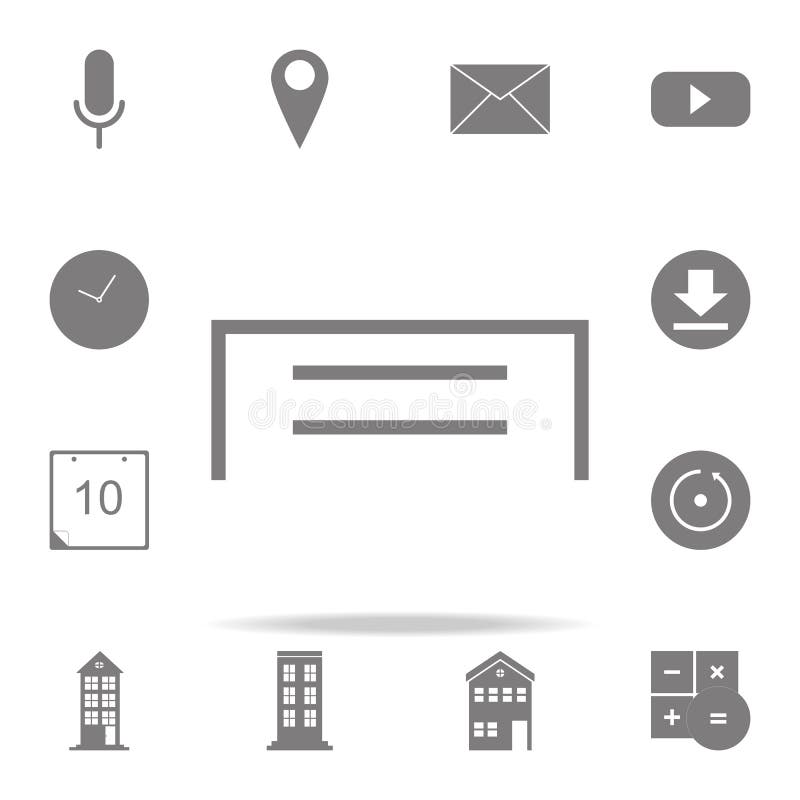 Document with Folded Upper Corner Icon. Detailed Set of Minimalistic ...