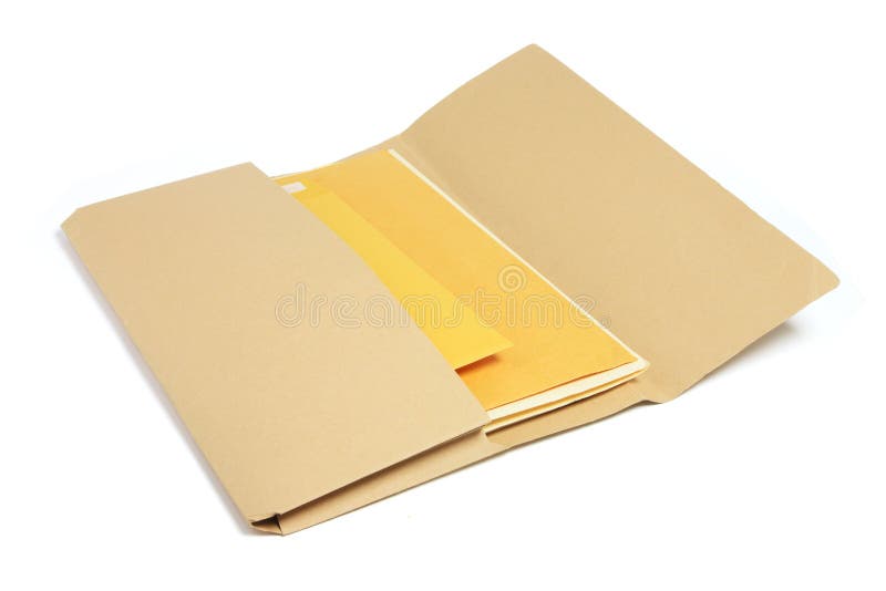 Old Document Folder in a Room with Cobwebs Stock Photo - Image of ...