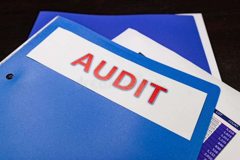 Document Folder for Audit, Business Stock Photo - Image of archive ...