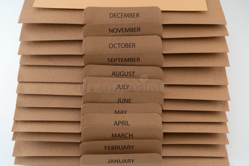 Stack Labeled File Folders Stock Photos - Free & Royalty-Free Stock ...